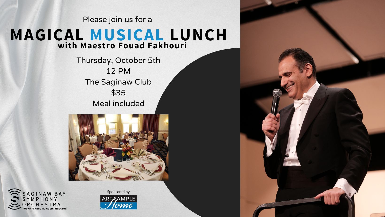 Magical Musical Lunch: Holst’s the Planets | Saginaw Bay Symphony Orchestra